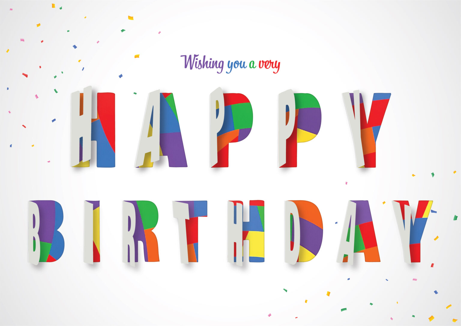 Happy Birthday Template Free - FreeGraphica