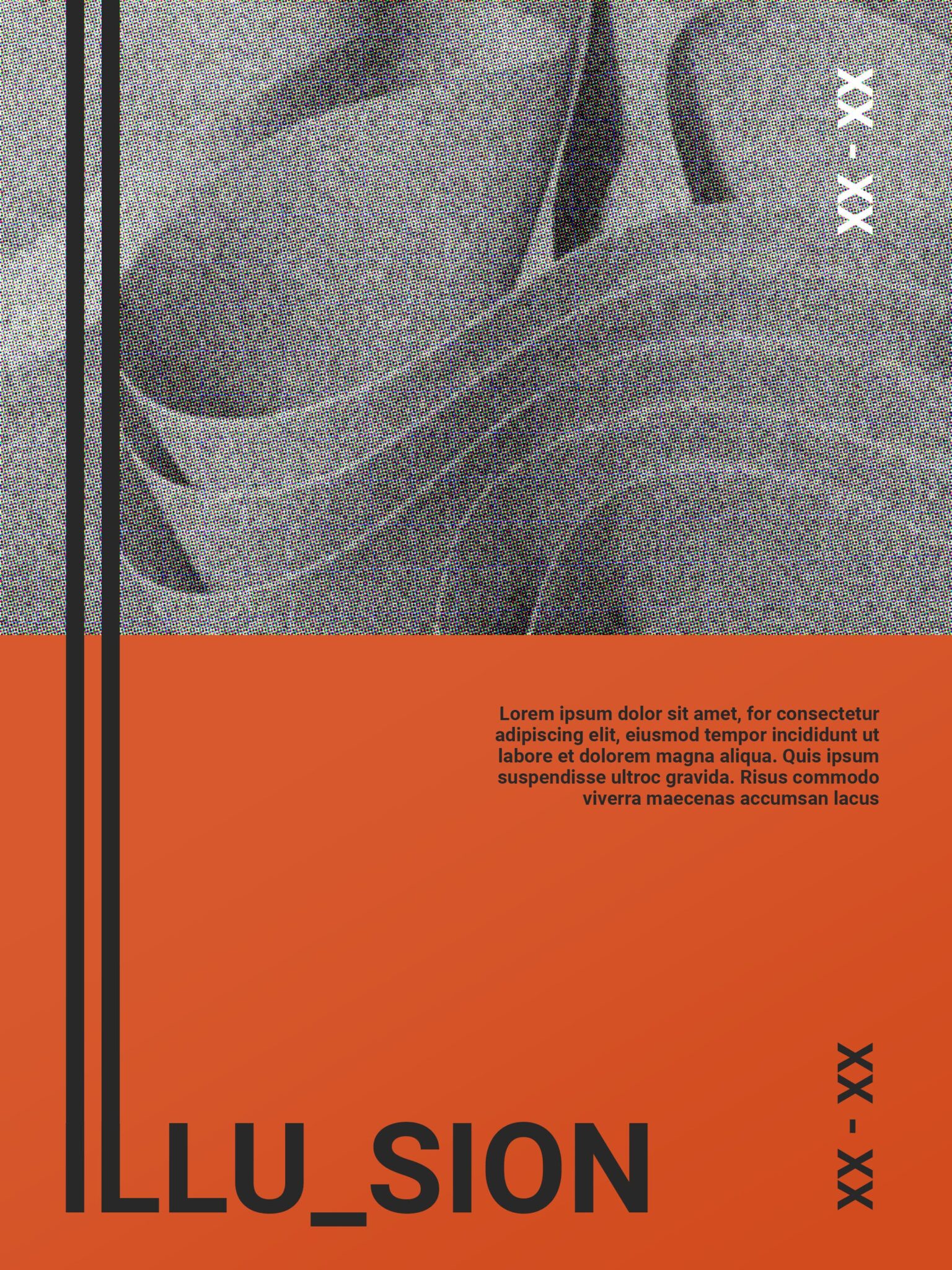 Free Abstract Illusion Poster - FreeGraphica