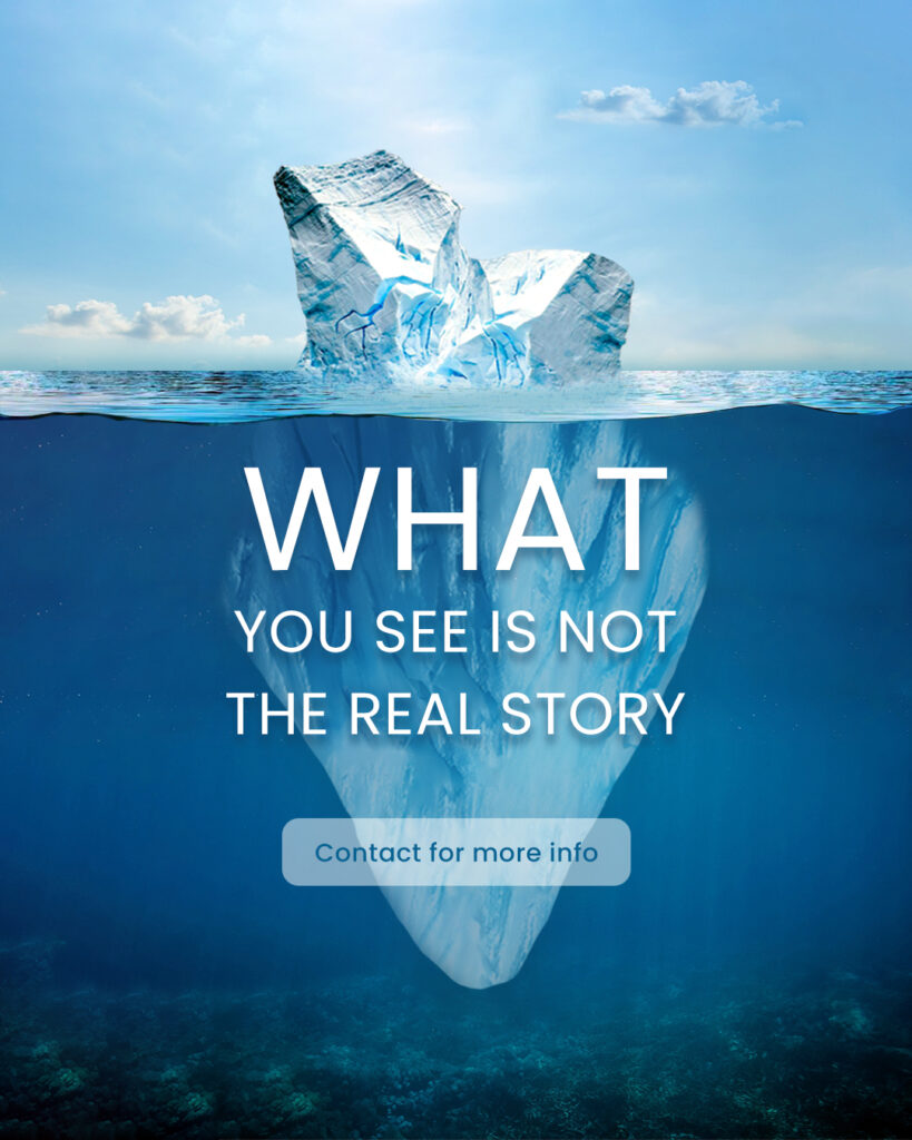 Free Iceberg Ad Template - FreeGraphica